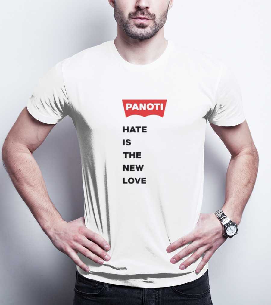 Prafull Billore Panoti Hate Is The New Love T-Shirt