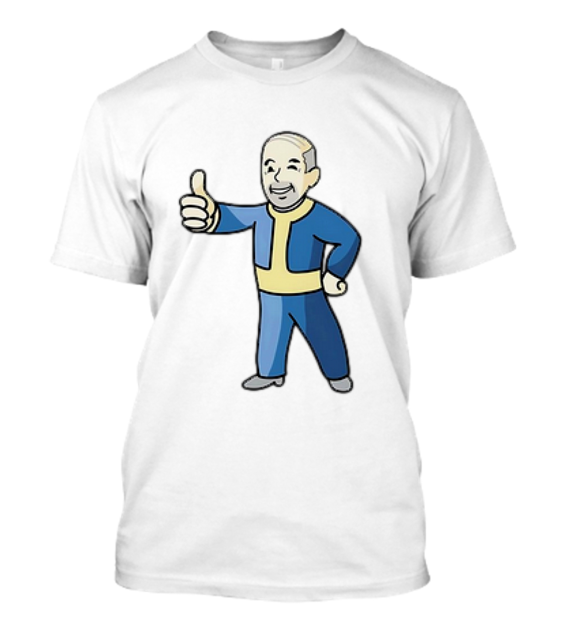 Vault Boy Nate Fallout Cartoons T-Shirt