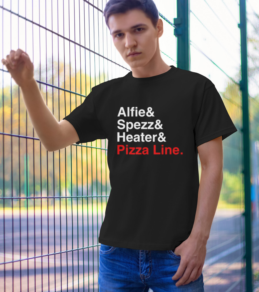 Alfie Spezz Heater Pizza Line Reunion ’24 T-Shirt