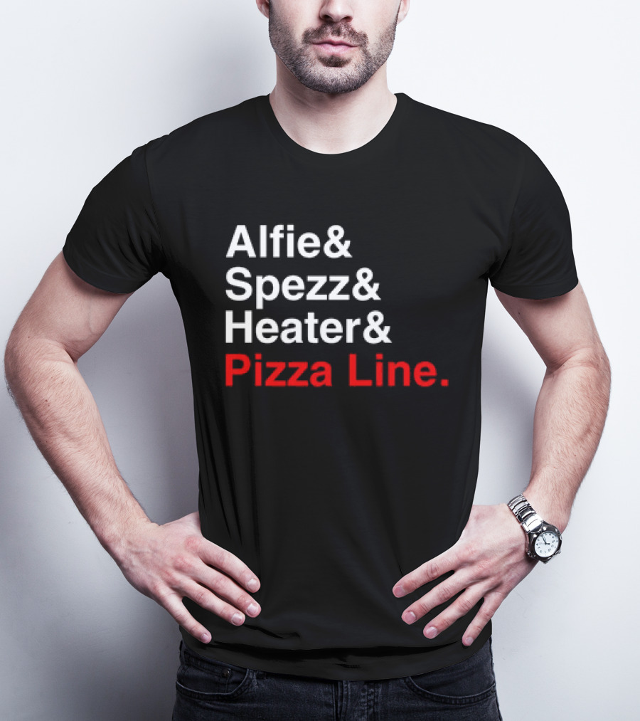 Alfie Spezz Heater Pizza Line Reunion ’24 T-Shirt