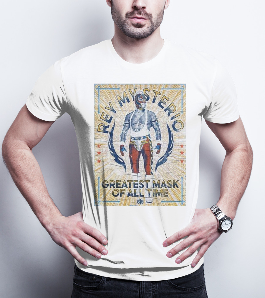 Rey Mysterio Greatest Mask Of All Time 619 T-Shirt