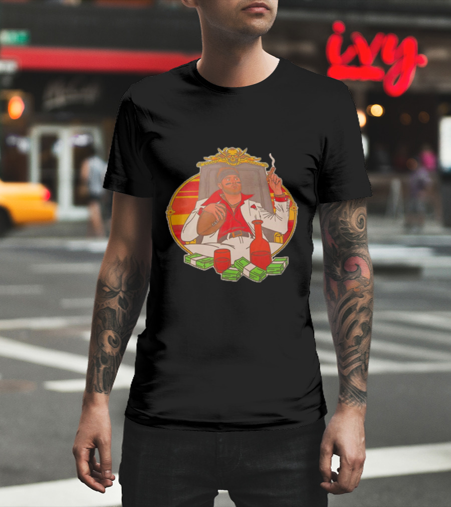 Scarface Baker Mayfield Gangster Football Money Power Iconic T-Shirt