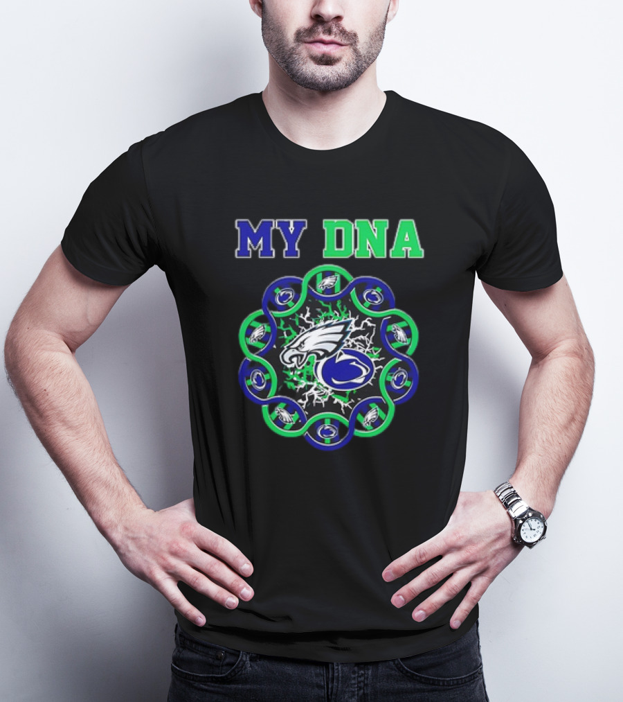 MY DNA Philadelphia Eagles Nittany Lions T-Shirt