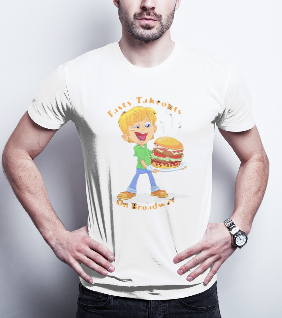 Tasty Takeouts On Broadway Hamburger Delight T-Shirt