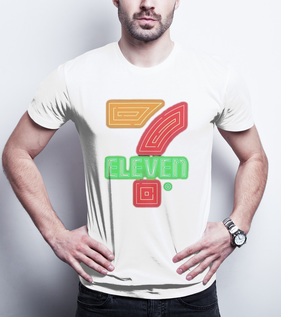 Ja’marr Chase X 7 Eleven Neon Logo Collaboration T-Shirt