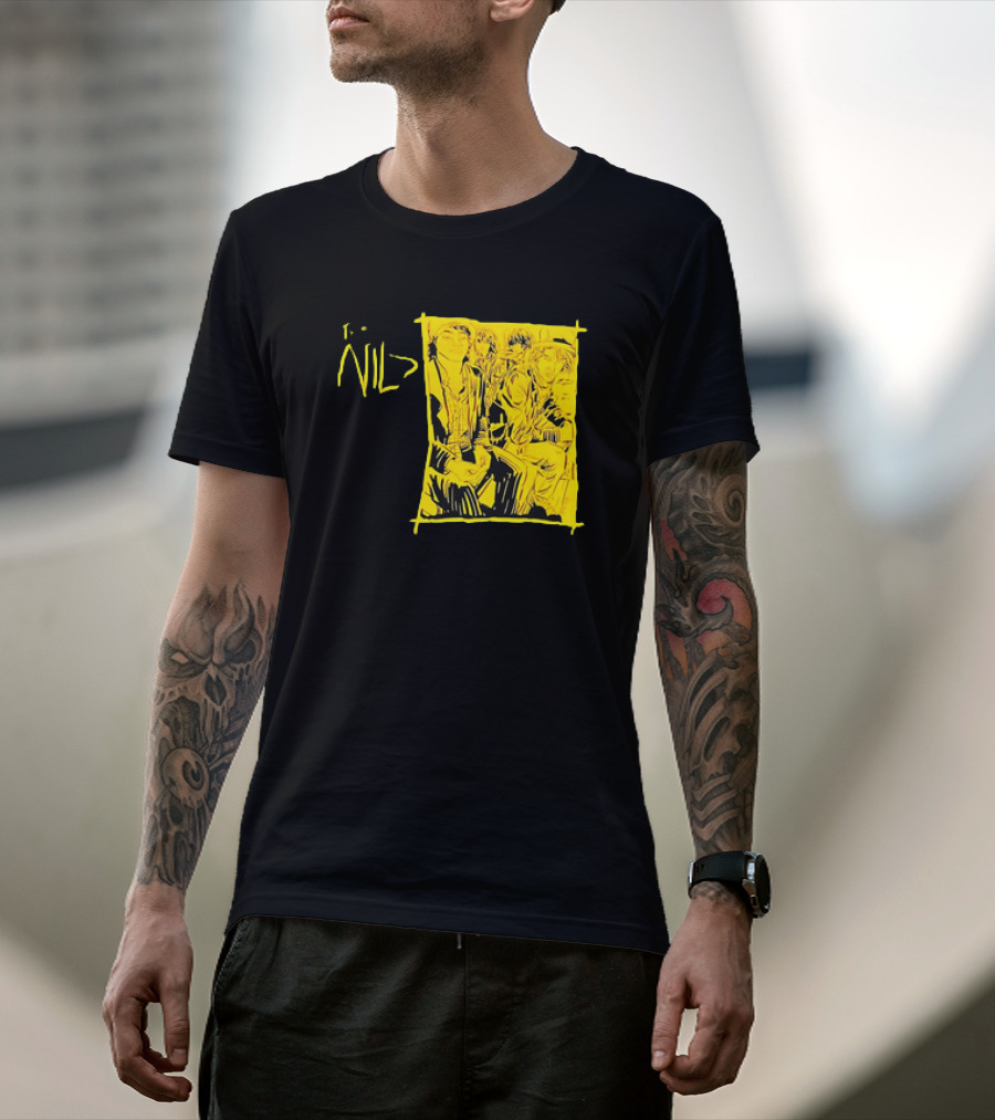 The Nils Comic Band Yellow T-Shirt