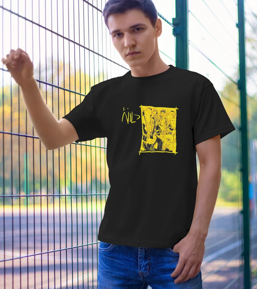 The Nils Comic Band Yellow T-Shirt
