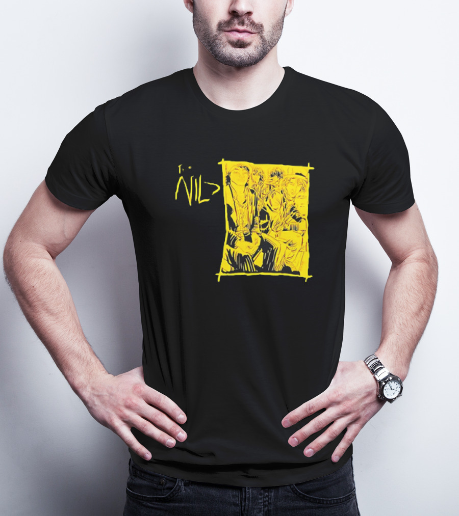 The Nils Comic Band Yellow T-Shirt