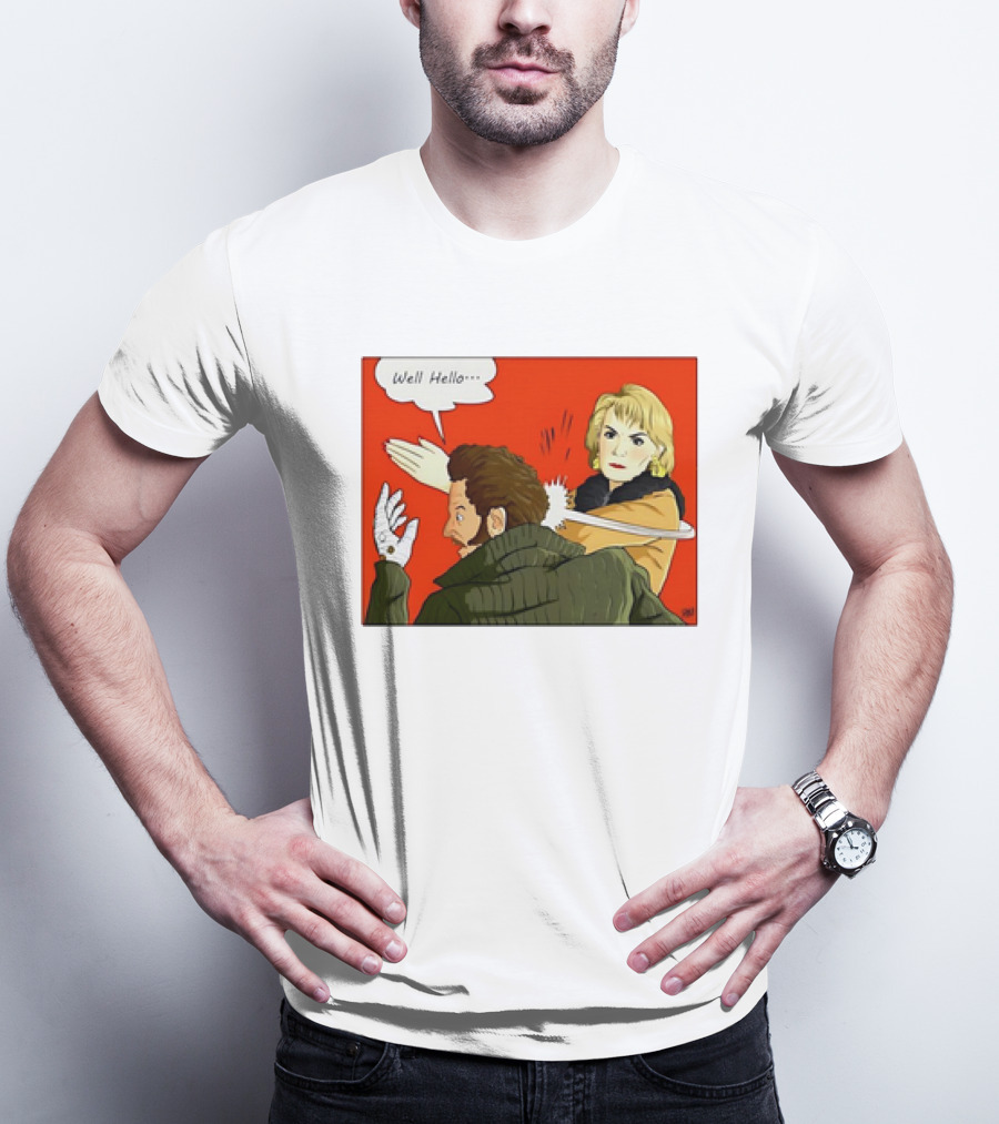 Well Hello Bandit Slap Comic T-Shirt