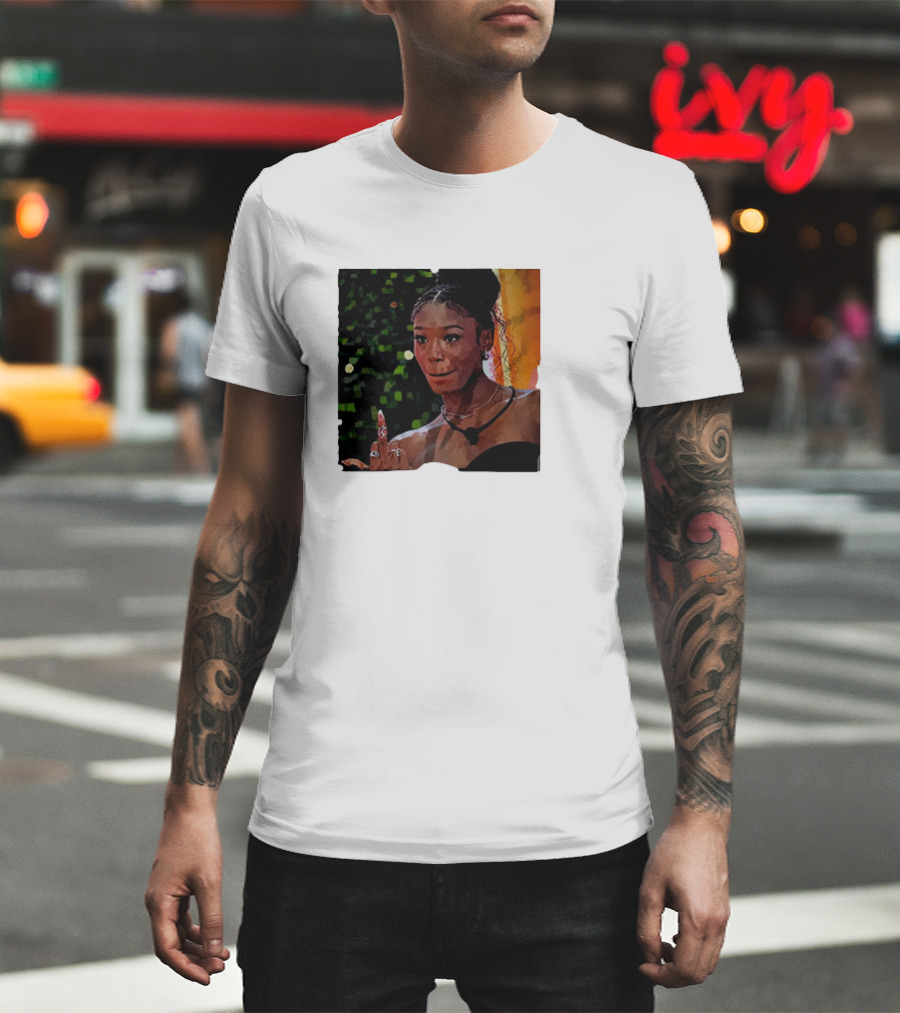 Love Island USA Serena Gesture Middle Finger T-Shirt