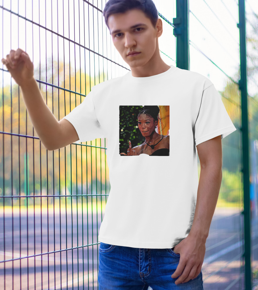 Love Island USA Serena Gesture Middle Finger T-Shirt