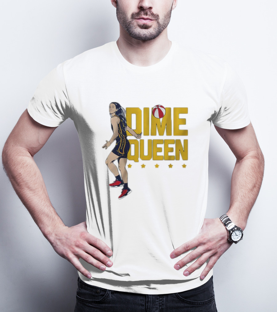 Caitlin Clark Dime Queen Indiana Fever Basketball T-Shirt