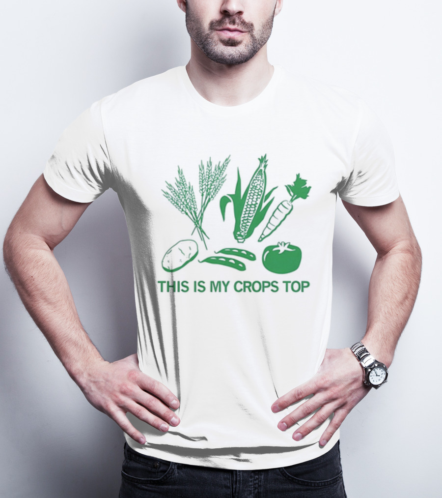 This Is My Crops Top Corn Tomato Carrot Potato Peas T-Shirt