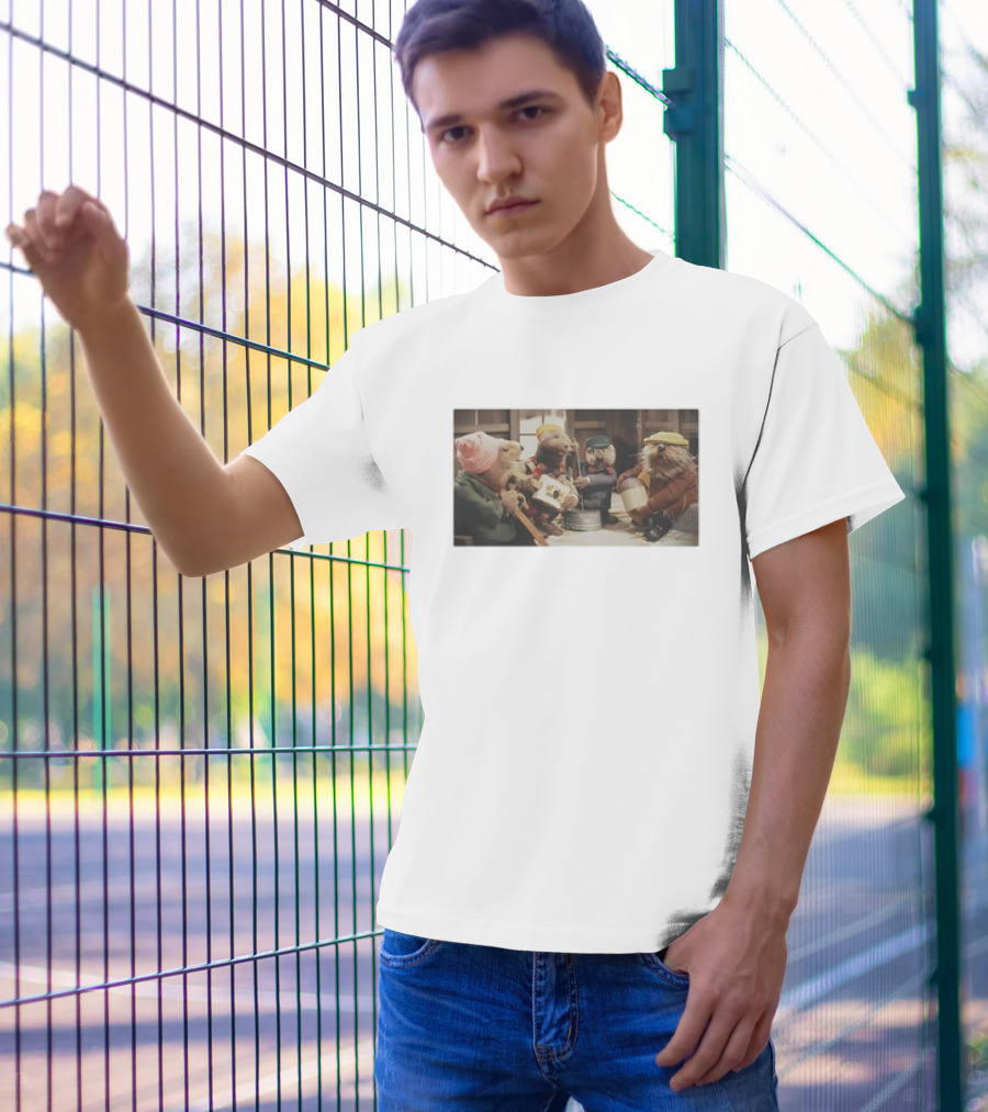 Support Your Local Jug-Band Classic Featuring Animal Performers T-Shirt