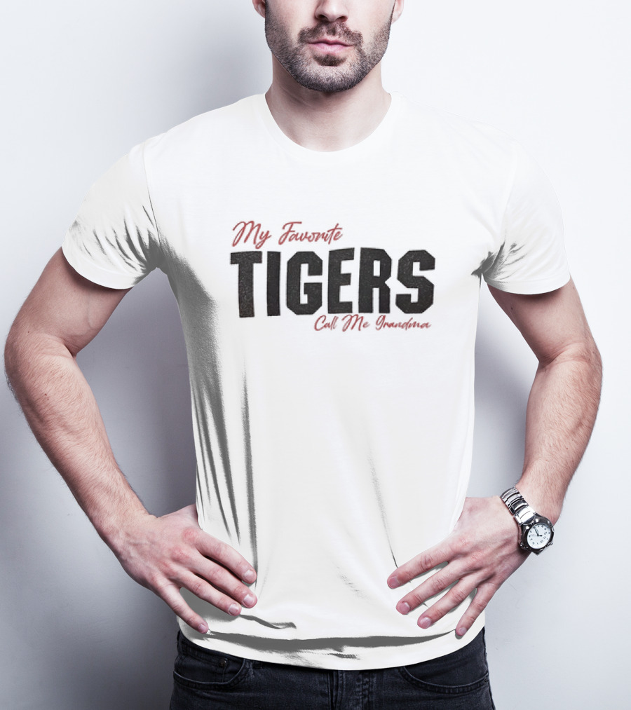My Favorite Tigers Call Me Grandma T-Shirt