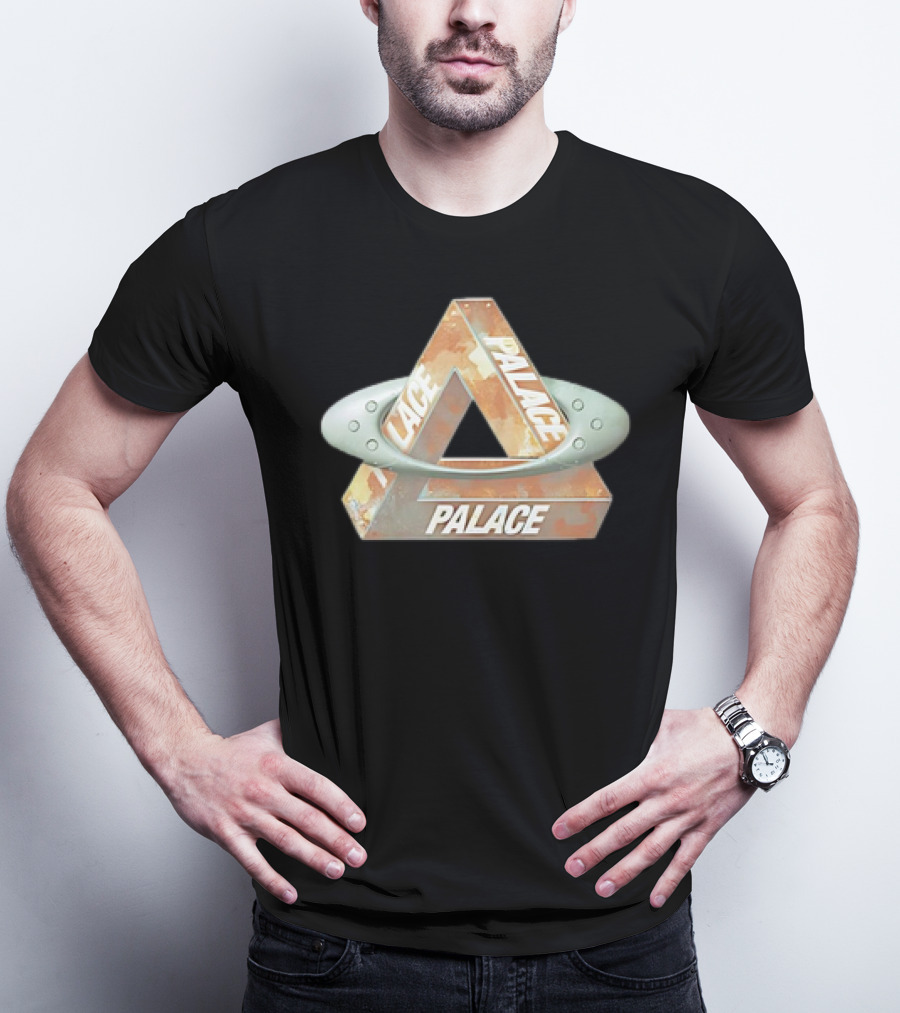 Oakley X Palace Tri-Ferg Camo Oval Collaboration T-Shirt