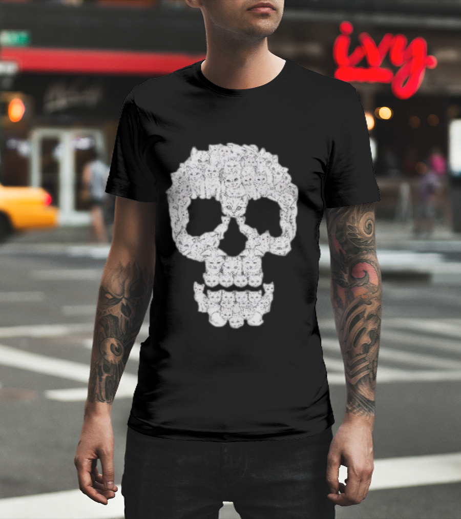Cats Skull T-Shirt