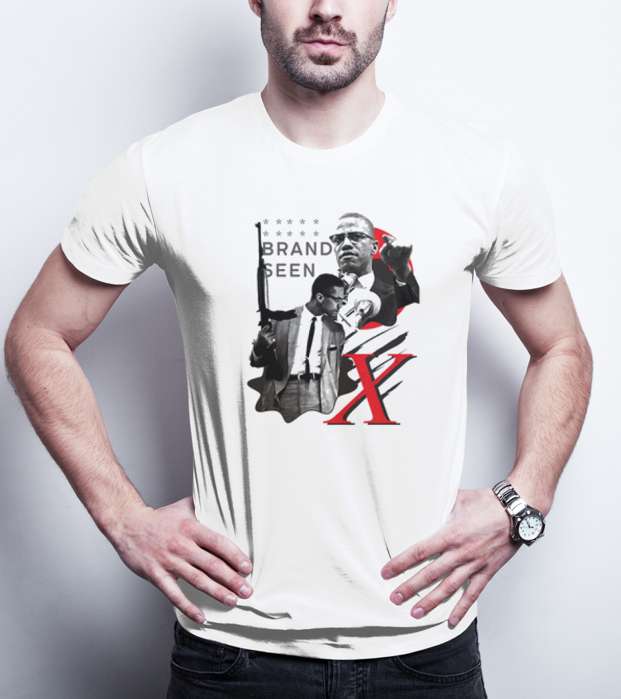 Malcolm X Brand Seen Anthony Edwards X T-Shirt