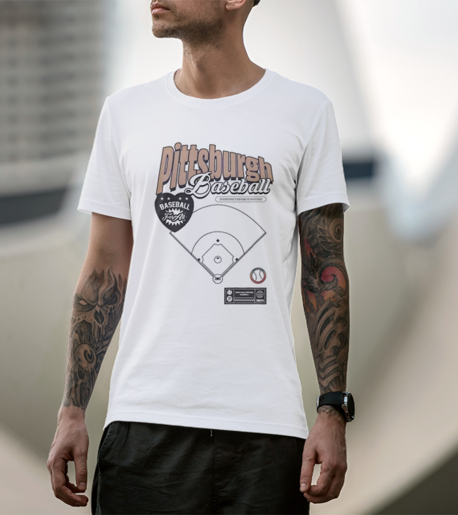 Pittsburgh Baseball Everyone’s Favorite Pastime Field T-Shirt