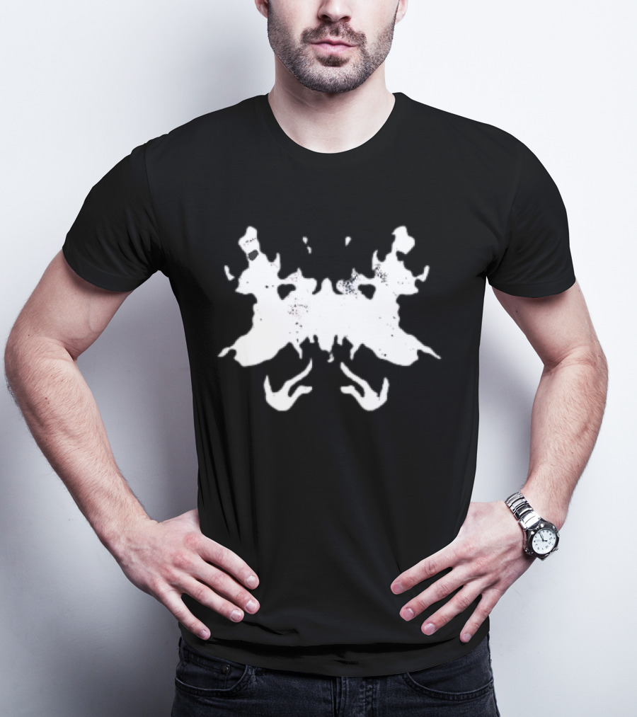 Angel Fish Rorschach Inkblot Symmetry T-Shirt