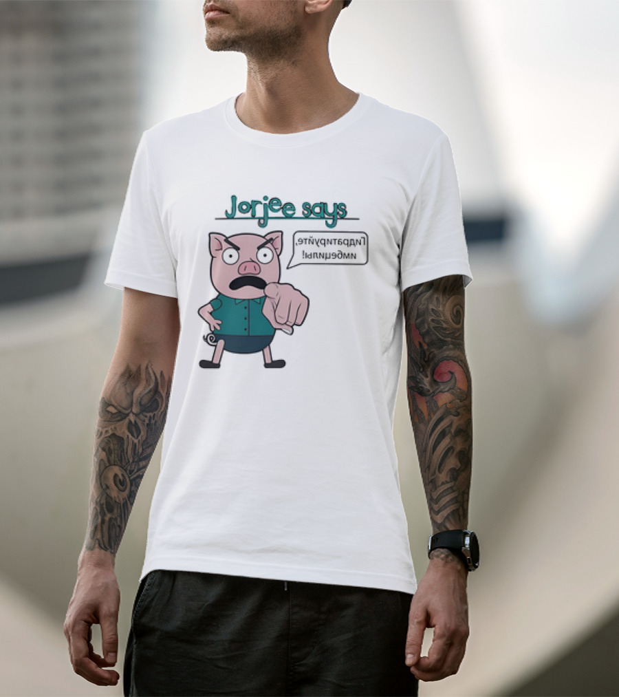 Jorjee Says Unplug And Play T-Shirt