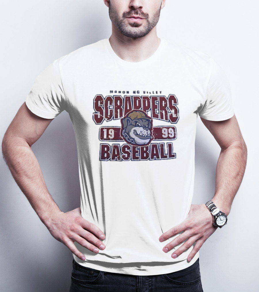 Mahoning Valley Scrappers Baseball 1999 Vintage T-Shirt