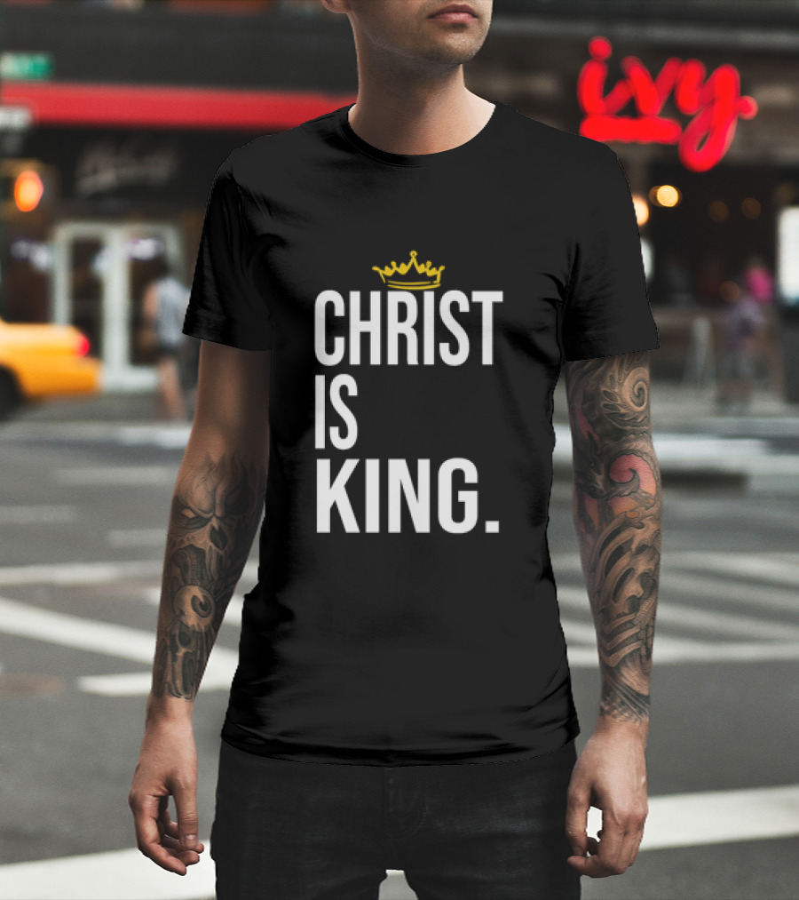 Christ Is King Crown T-Shirt