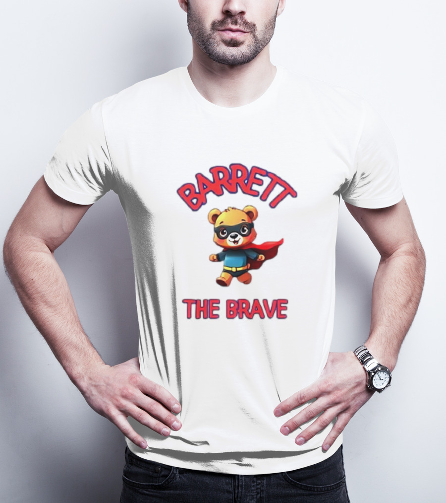 BARRETT THE BRAVE SUPERHERO BEAR T-Shirt