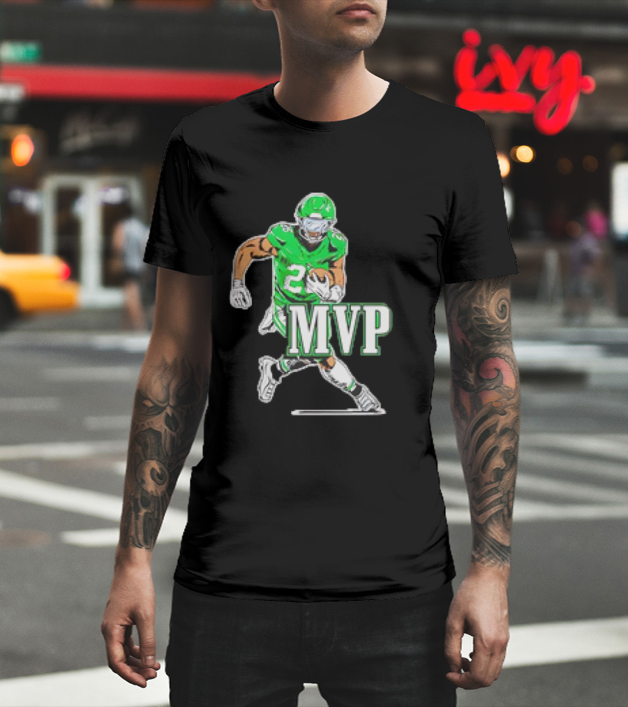 Philadelphia Eagles Number 26 Green Uniform MVP T-Shirt