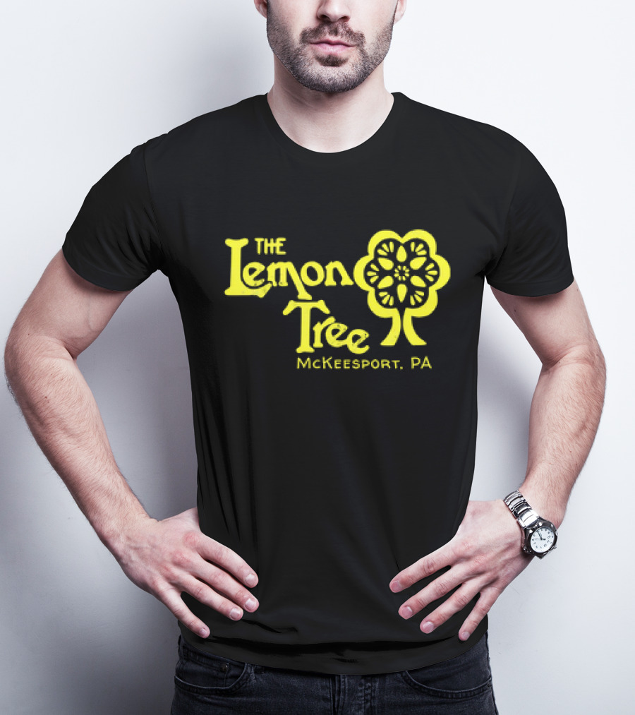 The Lemon Tree McKeesport PA Retro Floral T-Shirt