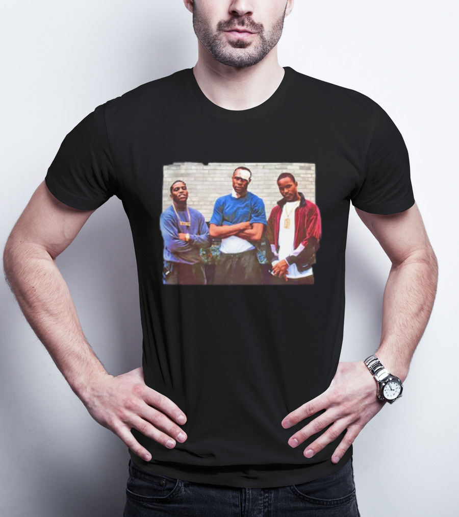 Paid In Full Movie Calvin Scene With Three Men In Streetwear Clothing T-Shirt