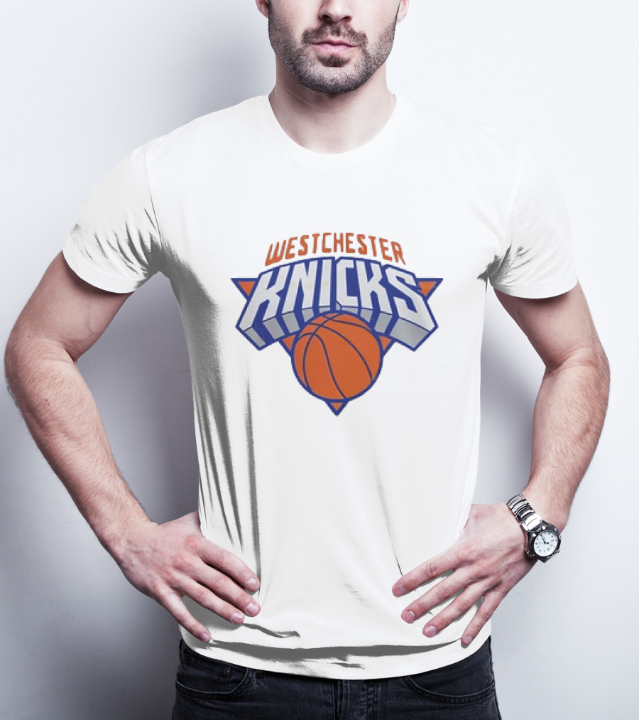 Westchester Knicks Basketball Emblem T-Shirt