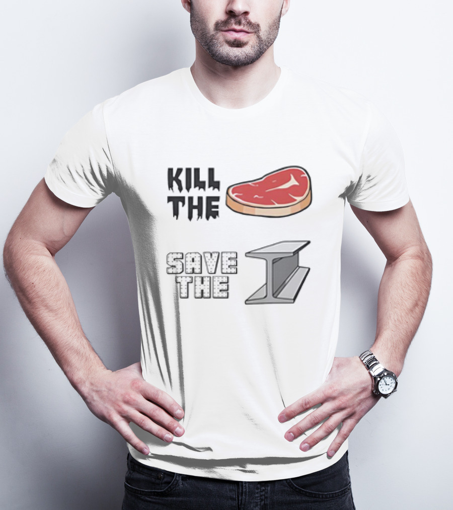 Kill The Meat Save The Metal T-Shirt
