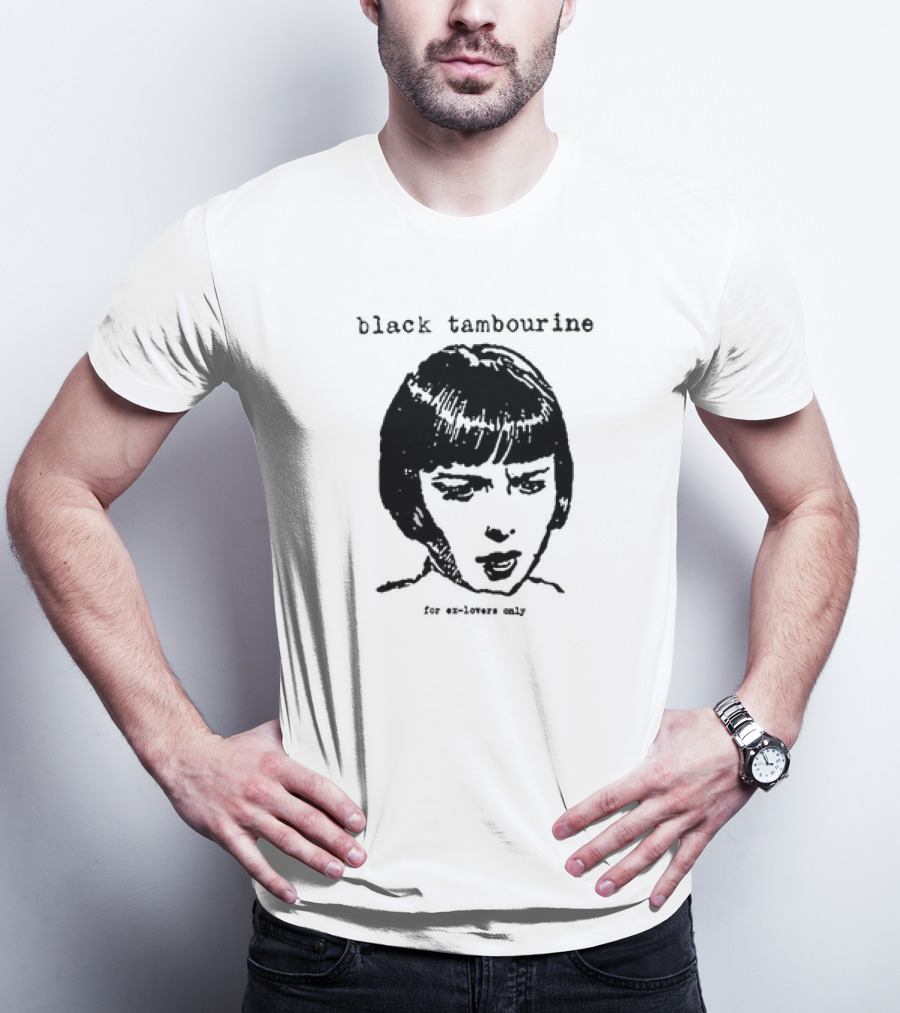 Black Tambourine For Ex Lovers Only Iconic T-Shirt