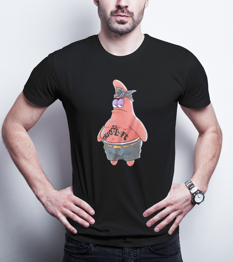 Patrick Star Thug Life So Gangster T-Shirt