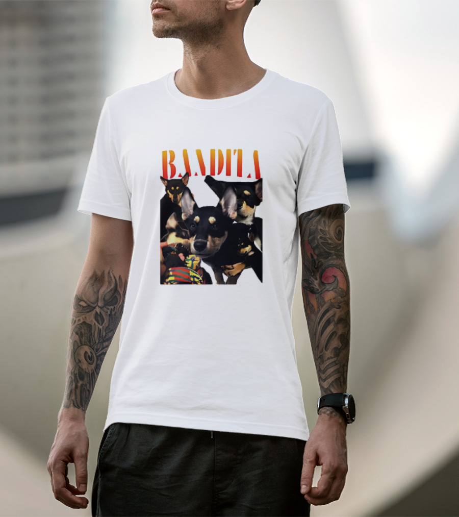 Bandita Dog Collage T-Shirt