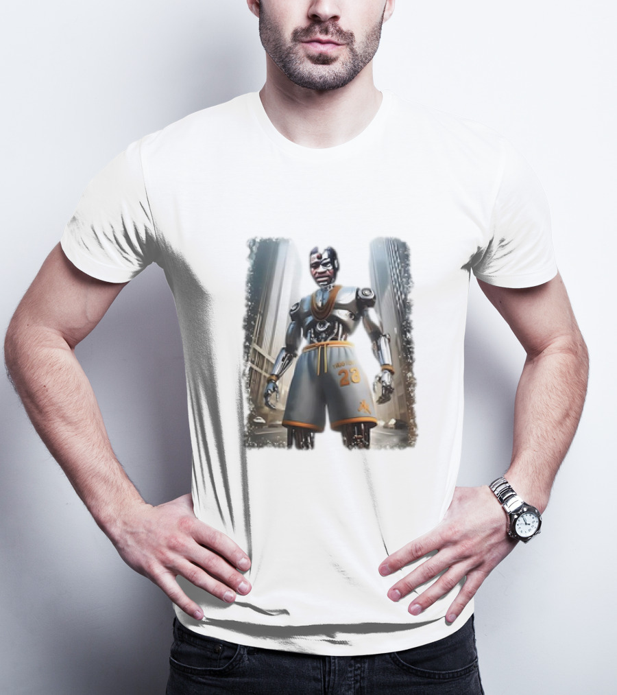 George Droyd 23 Robot Tribute In Loving Memory T-Shirt
