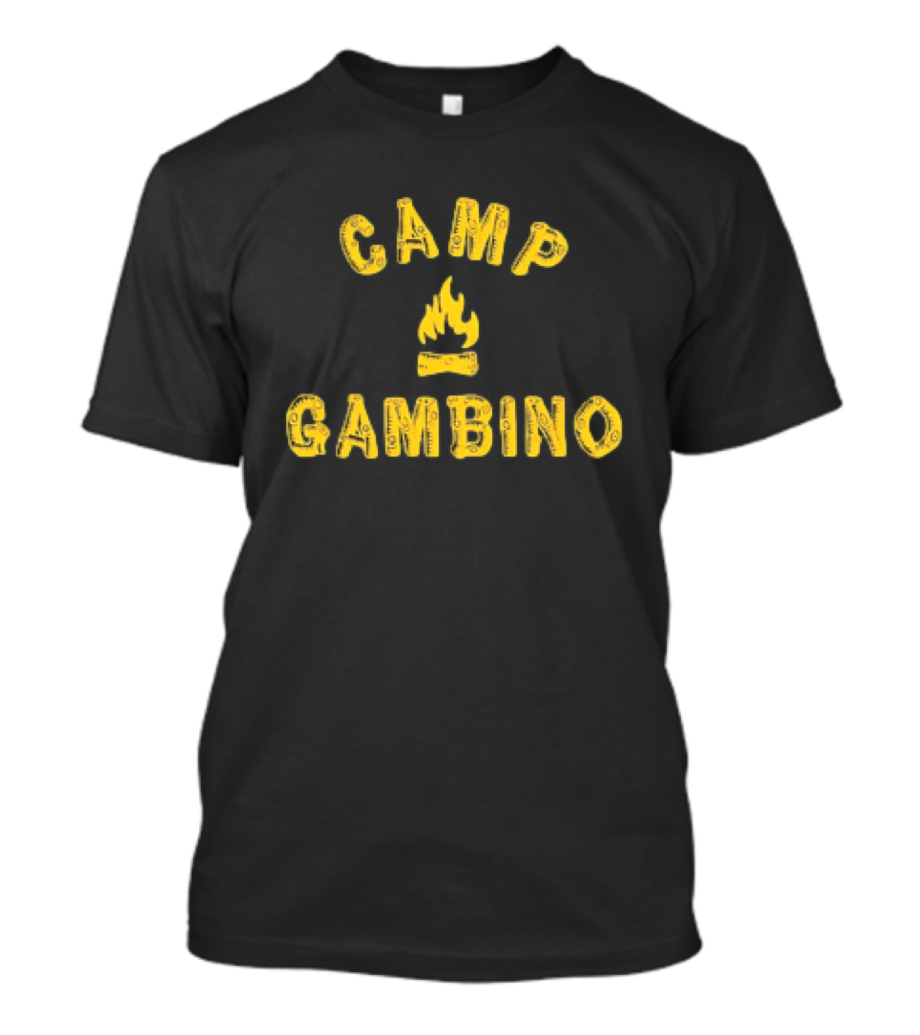 Camp Gambino Campfire Theme T-Shirt