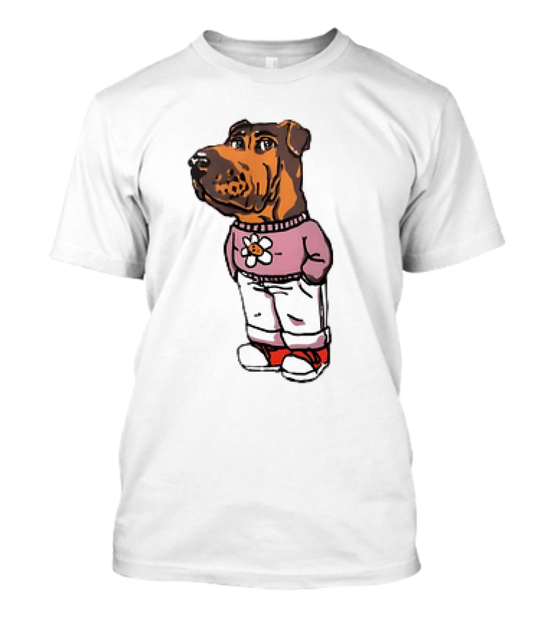 Space Dogs Chill Mable Flower T-Shirt