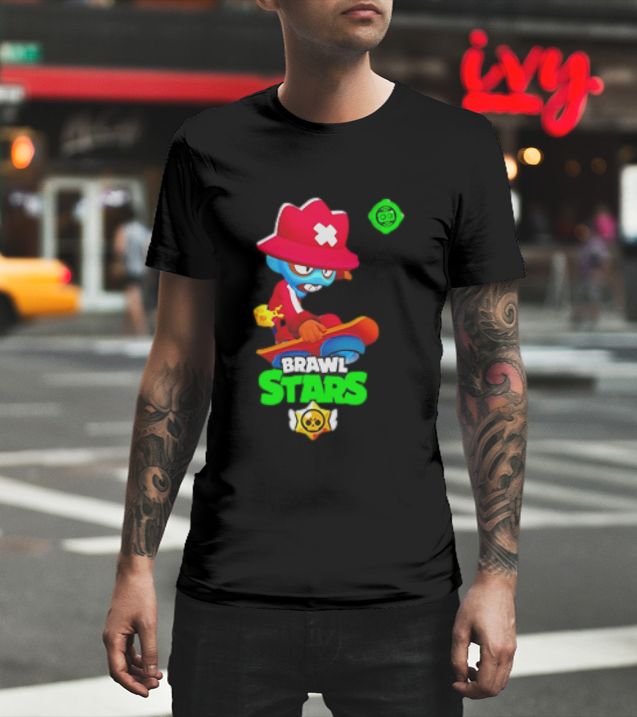 Ollie-G Skater Character Brawl Stars T-Shirt