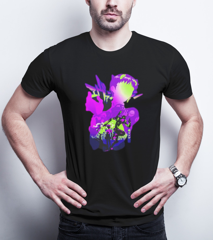 Shinji Ikari Neon Genesis Evangelion Eva-01 Dynamic T-Shirt