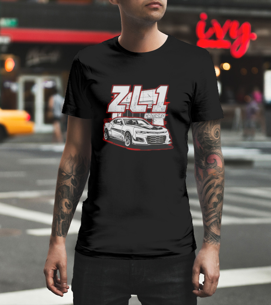 ZL1 Camaro Car Bold Classic T-Shirt
