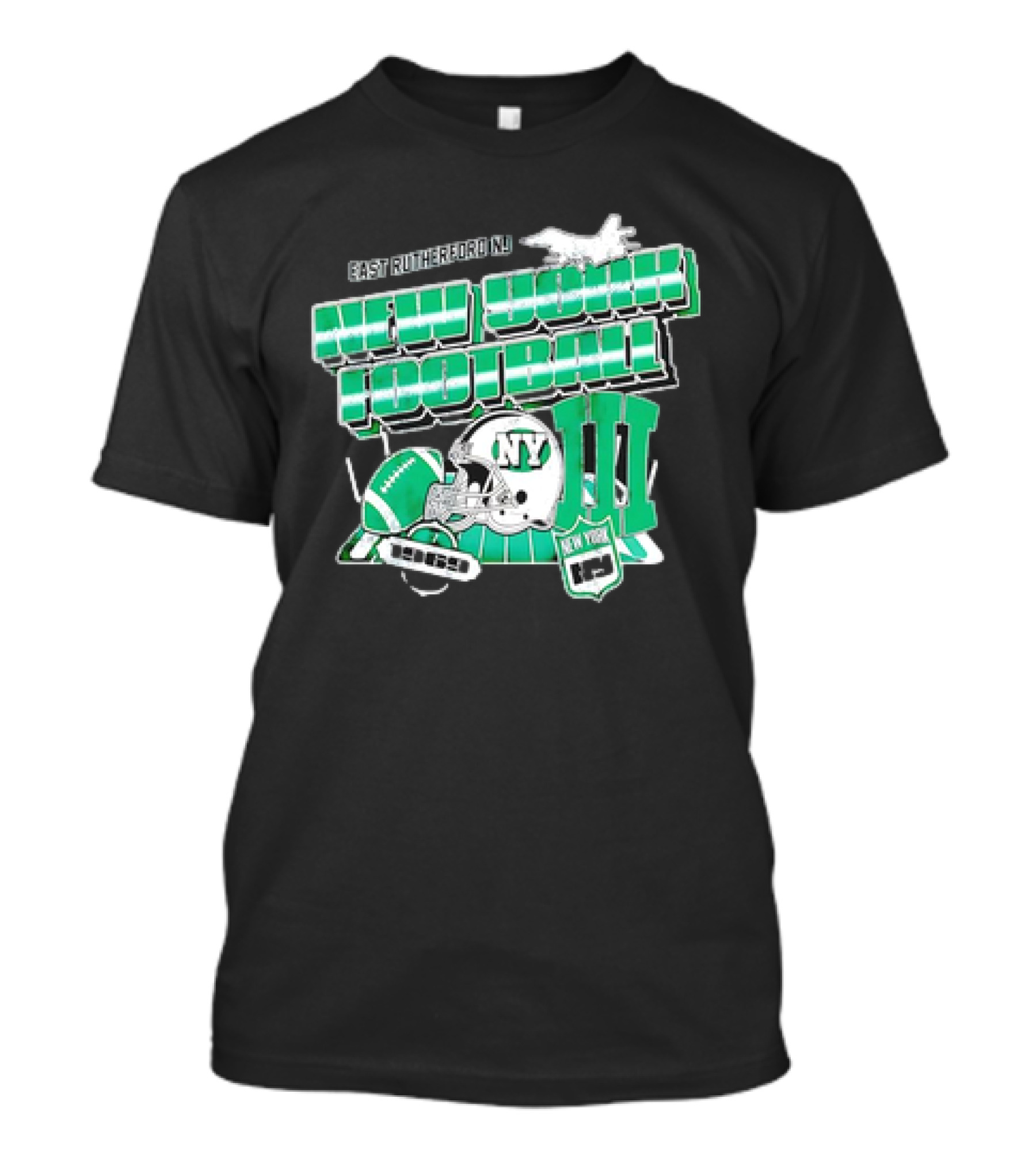 East Rutherford NJ New York Football NY Gang Green III T-Shirt