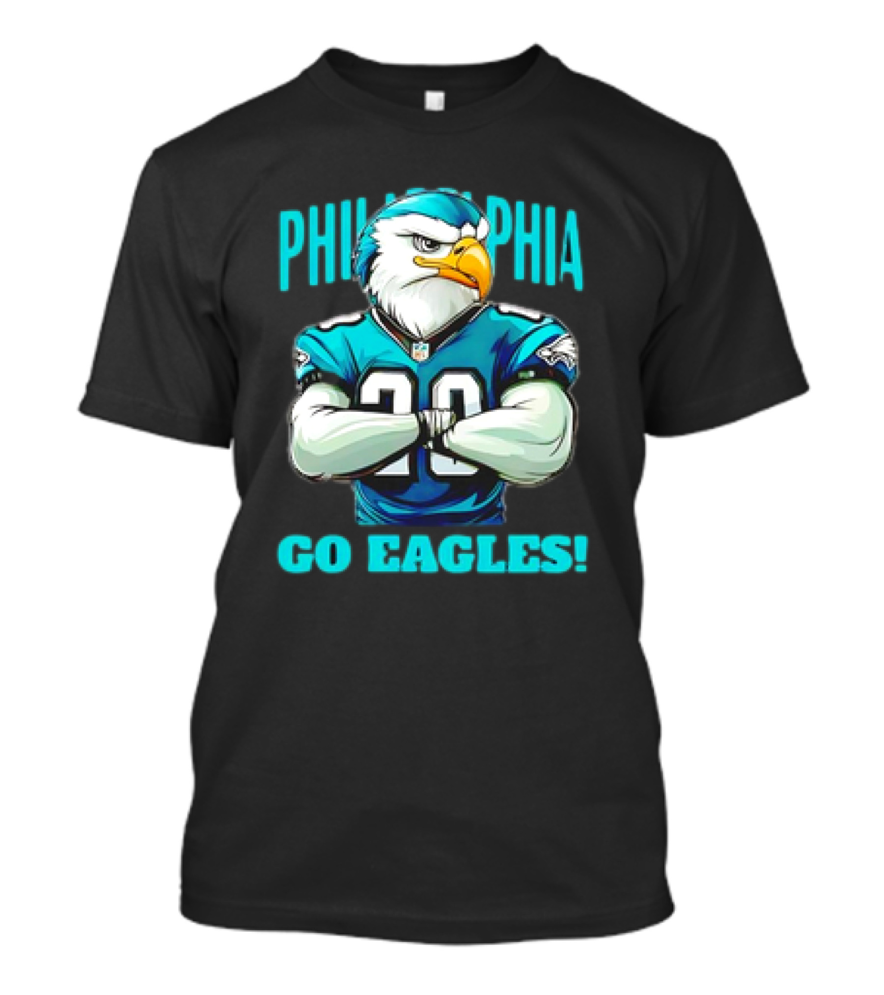 Philadelphia Eagles Mascot Go Eagles NFL Football T-Shirt