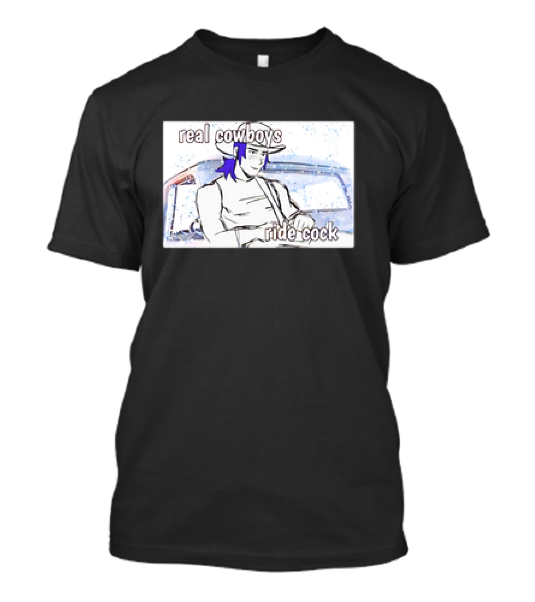 Real Cowboys Ride Cock Summer Manhwa T-Shirt