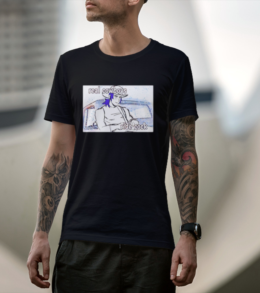 Real Cowboys Ride Cock Summer Manhwa T-Shirt