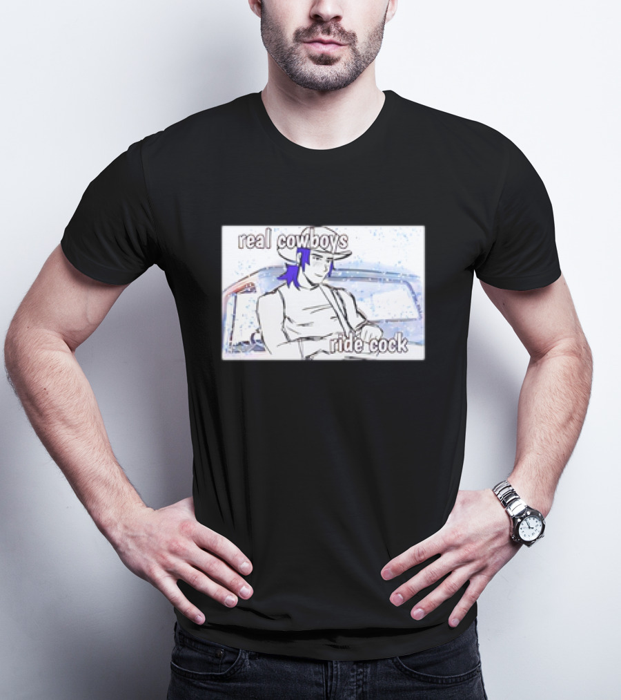 Real Cowboys Ride Cock Summer Manhwa T-Shirt
