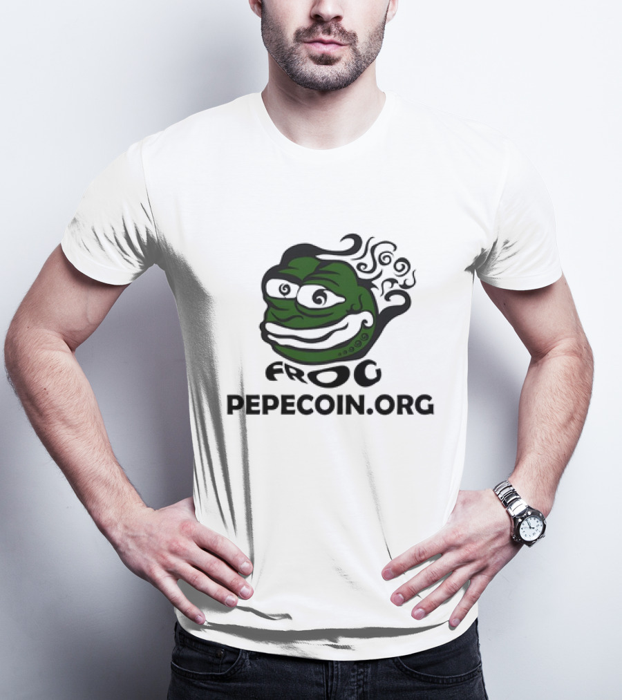 Frog Pepecoin.org Pepethefrogger T-Shirt