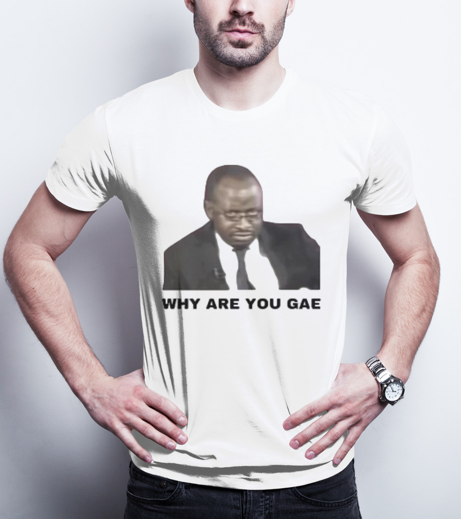 Uganda Gay Rights Interview Why Are You Gae Meme Iconic Image T-Shirt
