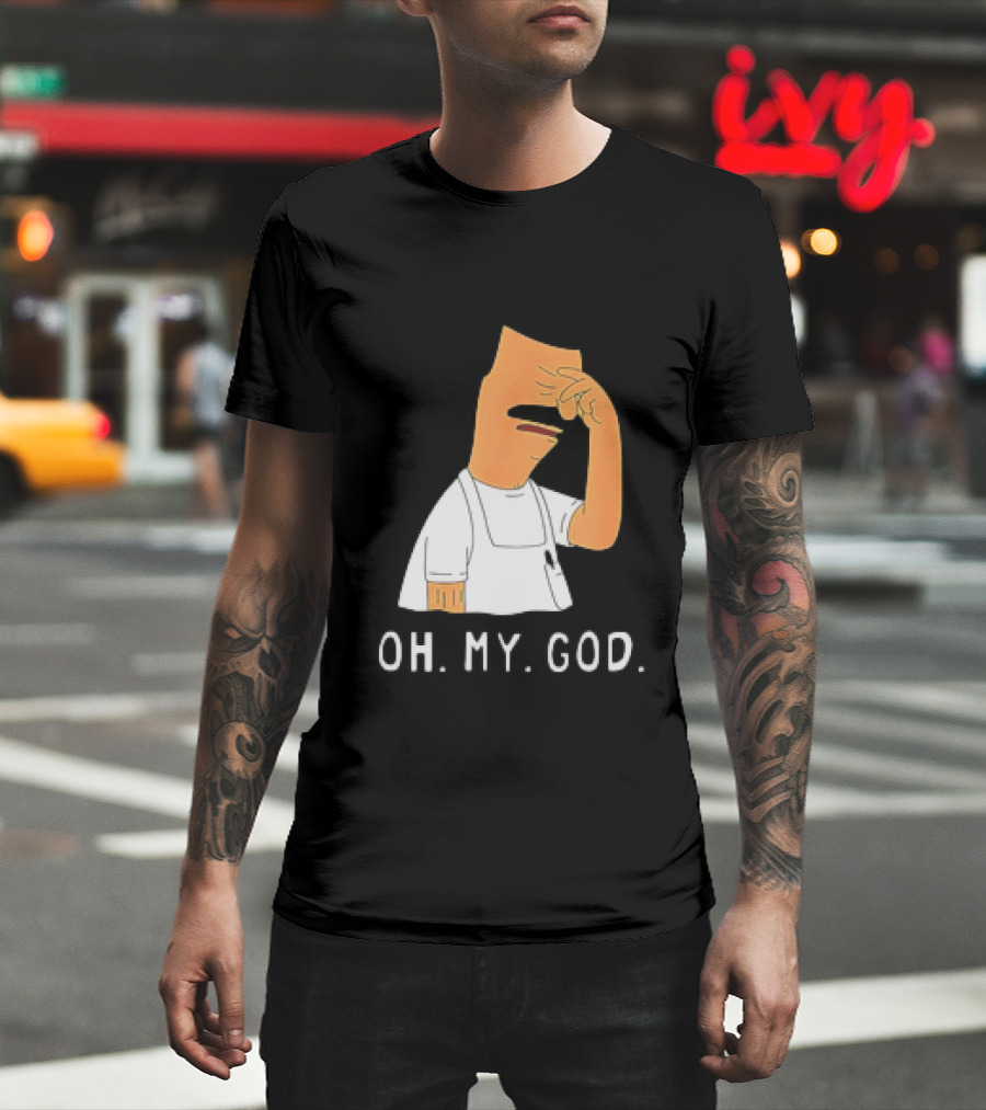 Bob’s Burgers Oh My God Facepalm Expression T-Shirt
